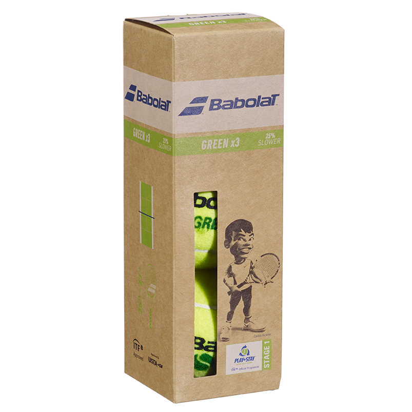 Tennis balls | Green x3 | Babolat