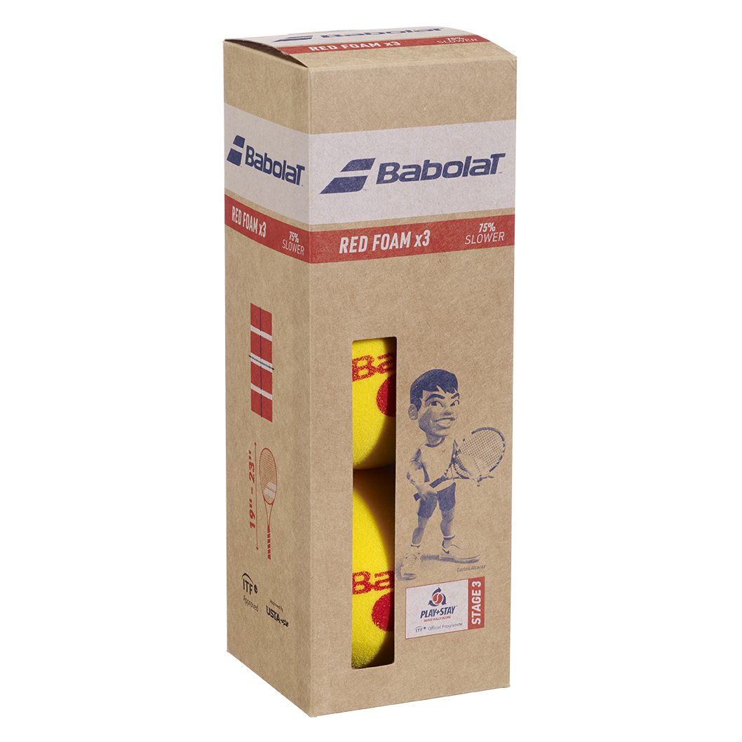 Tennis balls | Red Foam x3 | Babolat